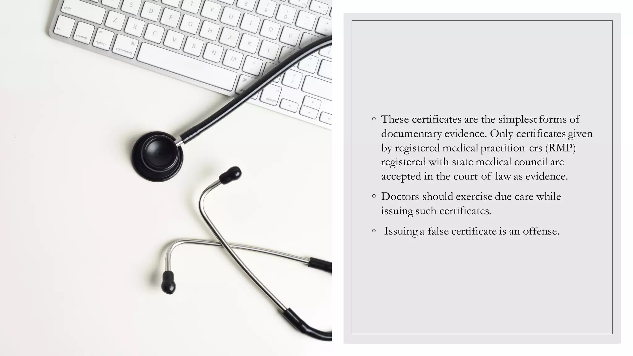Medical evidence | PDF