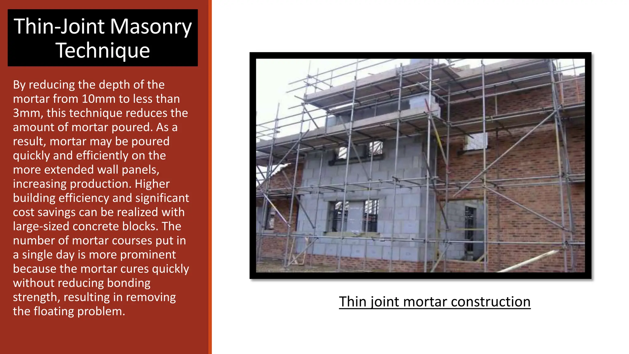 Advance Construction Techniques Civil Engineering | PPTX