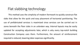 Advance Construction Techniques Civil Engineering | PPTX