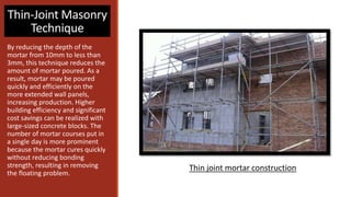 Advance Construction Techniques Civil Engineering | PPTX