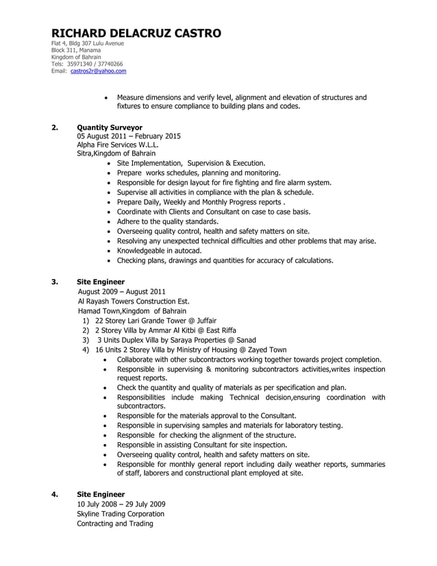 Richard castro_CV | PDF