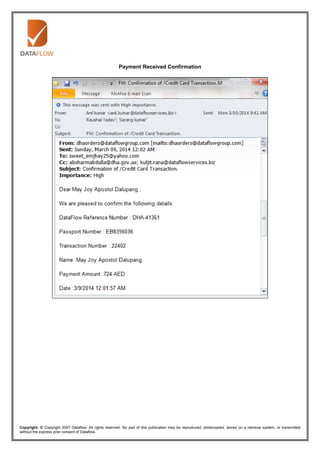 Dataflow Report | PDF
