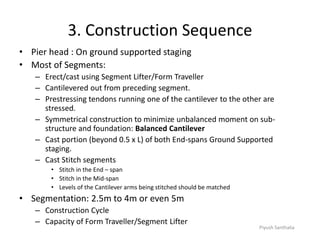Practical Design of Balanced Cantilever Bridges - Piyush Santhalia | PDF
