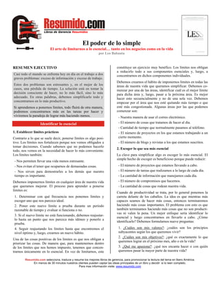 El poder de lo simple | PDF | Careers