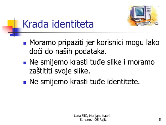 560 internet lana filic_marijana kaurin_os rajic | PPSX