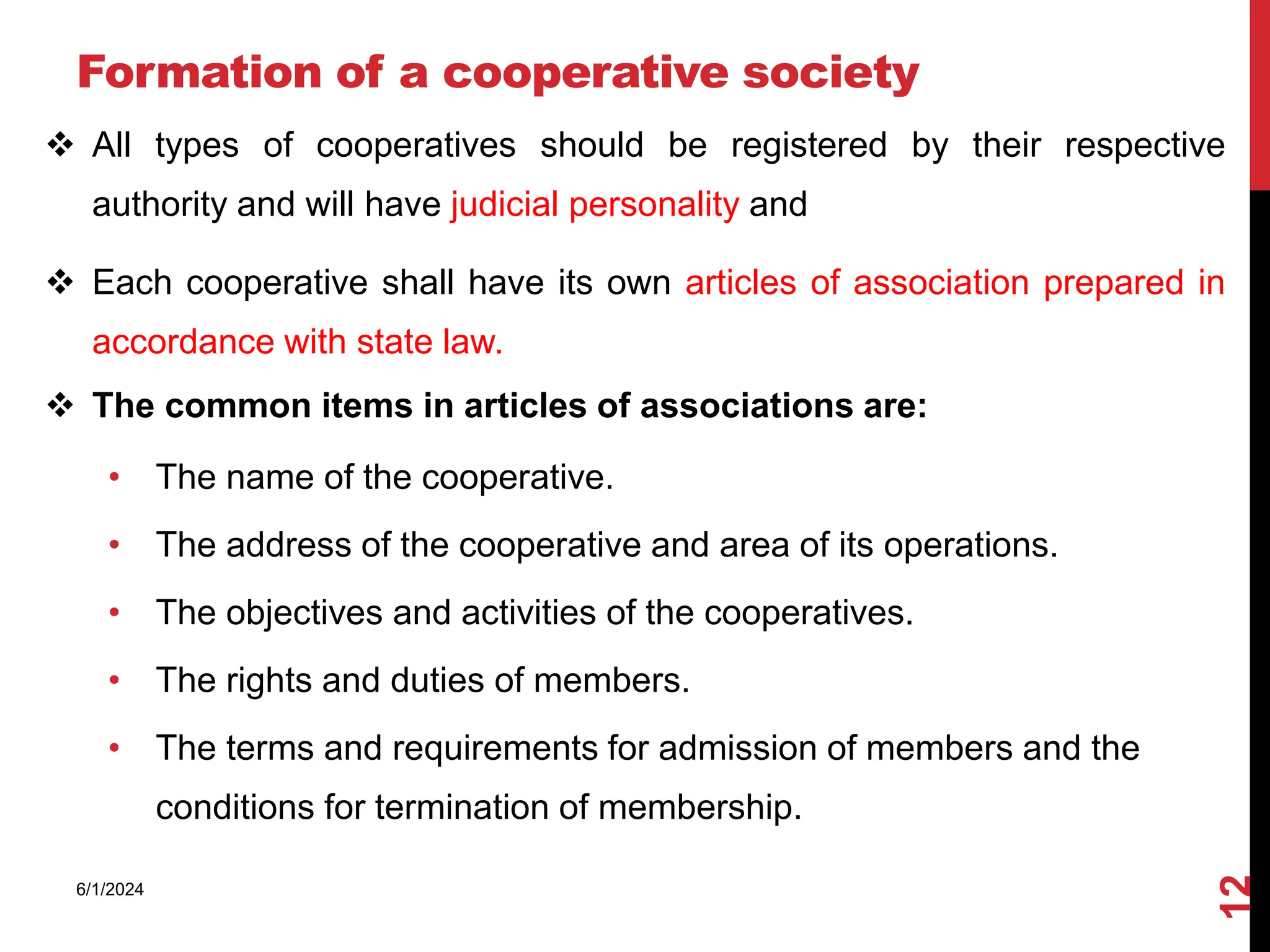 Organization and management of cooperatives | PDF