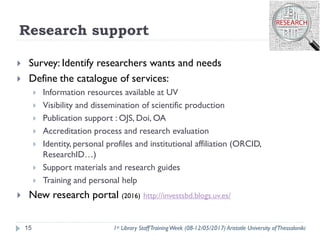 Erasmus Staff en la Aristotle University of Thessaloniki | PPT