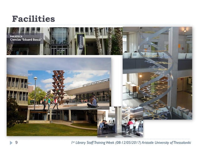 Erasmus Staff en la Aristotle University of Thessaloniki | PPT