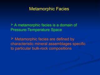 Introduction to Metamorphic Petrology ppt | PPT