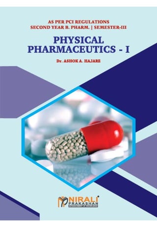 Physical pharmaceutics two in b pharmacy | PDF