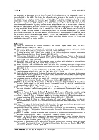 Multi-function intelligent robotic in metals detection applications | PDF