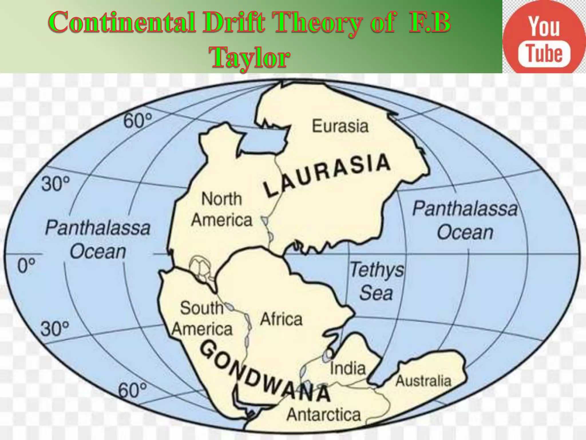 The continental Drift Theory by fb taylor | PPTX