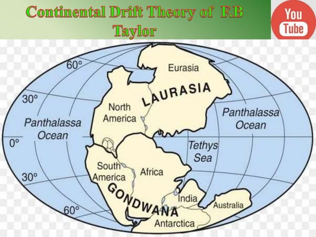 The continental Drift Theory by fb taylor | PPTX | Geography | Science