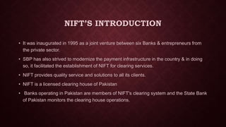 Nift and Swift | PPTX