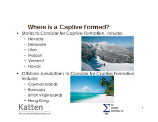 New Uses and Benefits of Captive Insurance-Mrotek Tortorich May 20 2015 ...