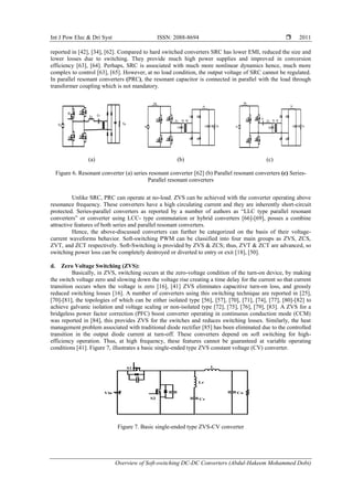 Overview of Soft-Switching DC-DC Converters | PDF