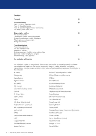 A new decade a new outsourcing challenge | PDF