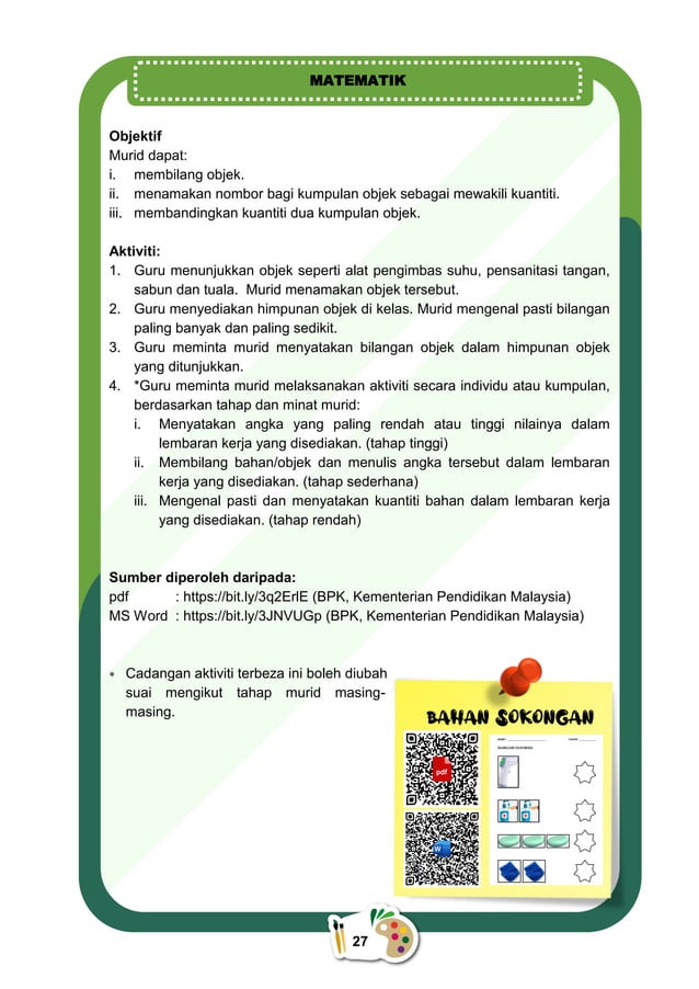 kit program transisi tahun 1 | PDF