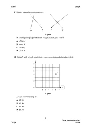 soalan math tahun 6 2020 | PDF