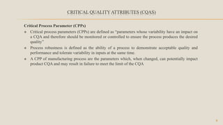 Quality by design in pharmaceutical development | PPTX