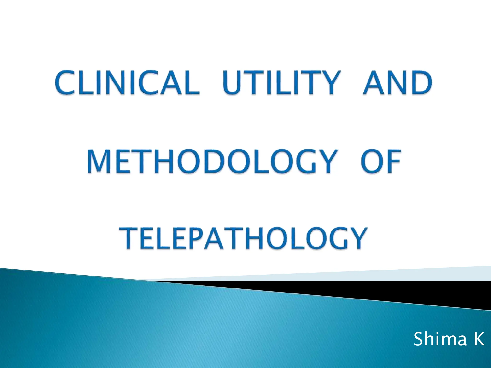 Clinical utility of telepathy Power point.pptx