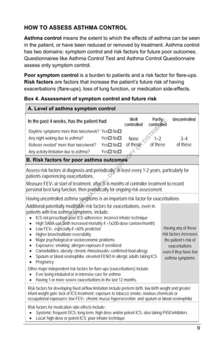GINA ASTHMA GUIDELINES UPDATE 2018 | PDF