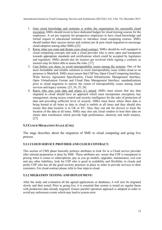 Framework for Cloud Computing Adoption: A Roadmap for Smes to Cloud Migration | PDF