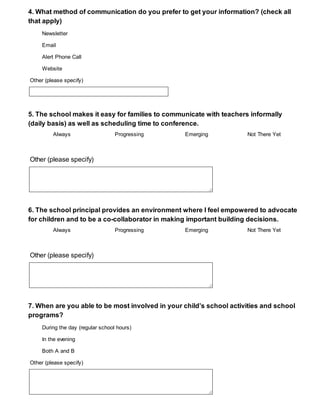 Lakewood PTA Council Parent-School Partnership Survey (1) | PDF
