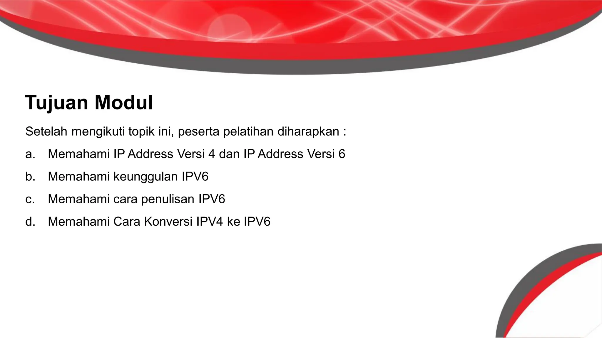 Internet protocol address versi 6.tujuan | PPT