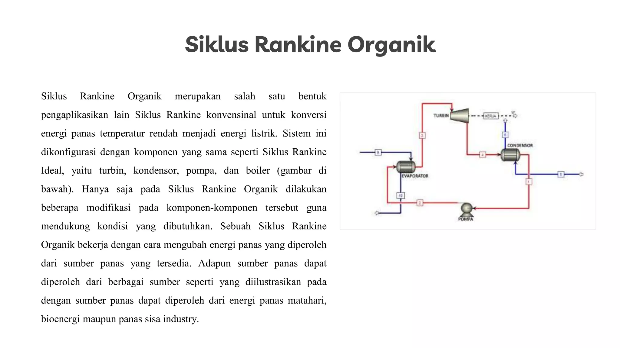 SIKLUS RANKINE DAN RANKINE SUPERKRITIS | PPTX