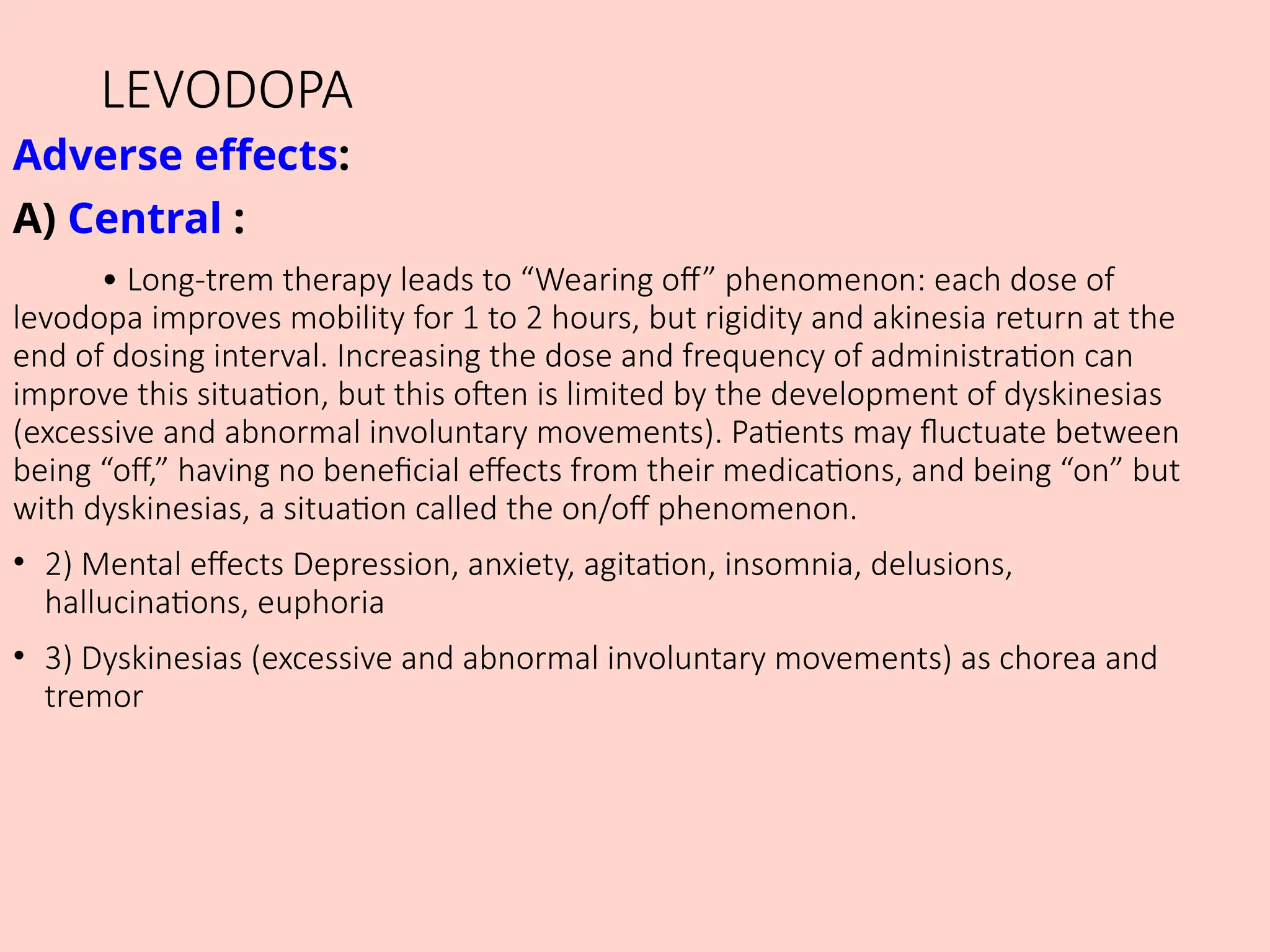Parkins disease Movement disorders treatment drugs use .pptx