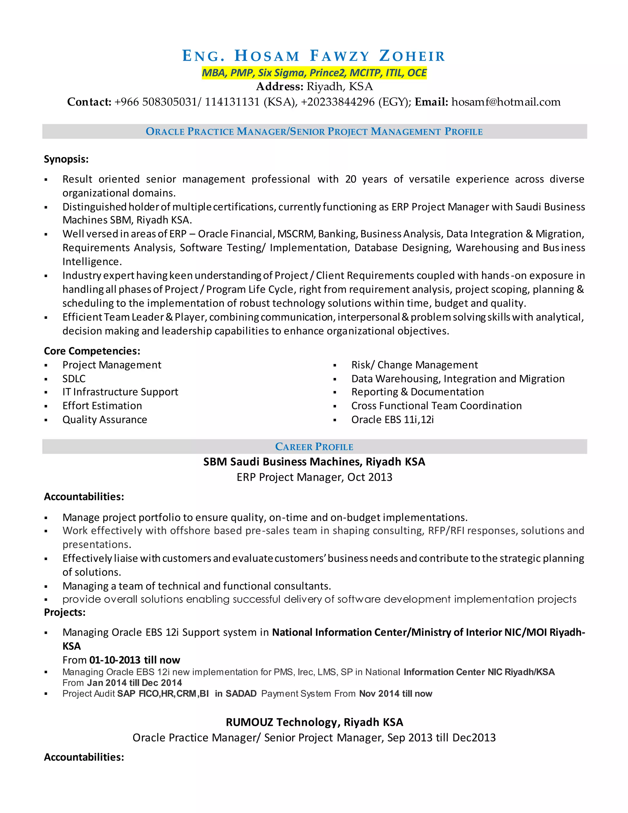 Hossam_Zoheir_CV_2015 | DOCX