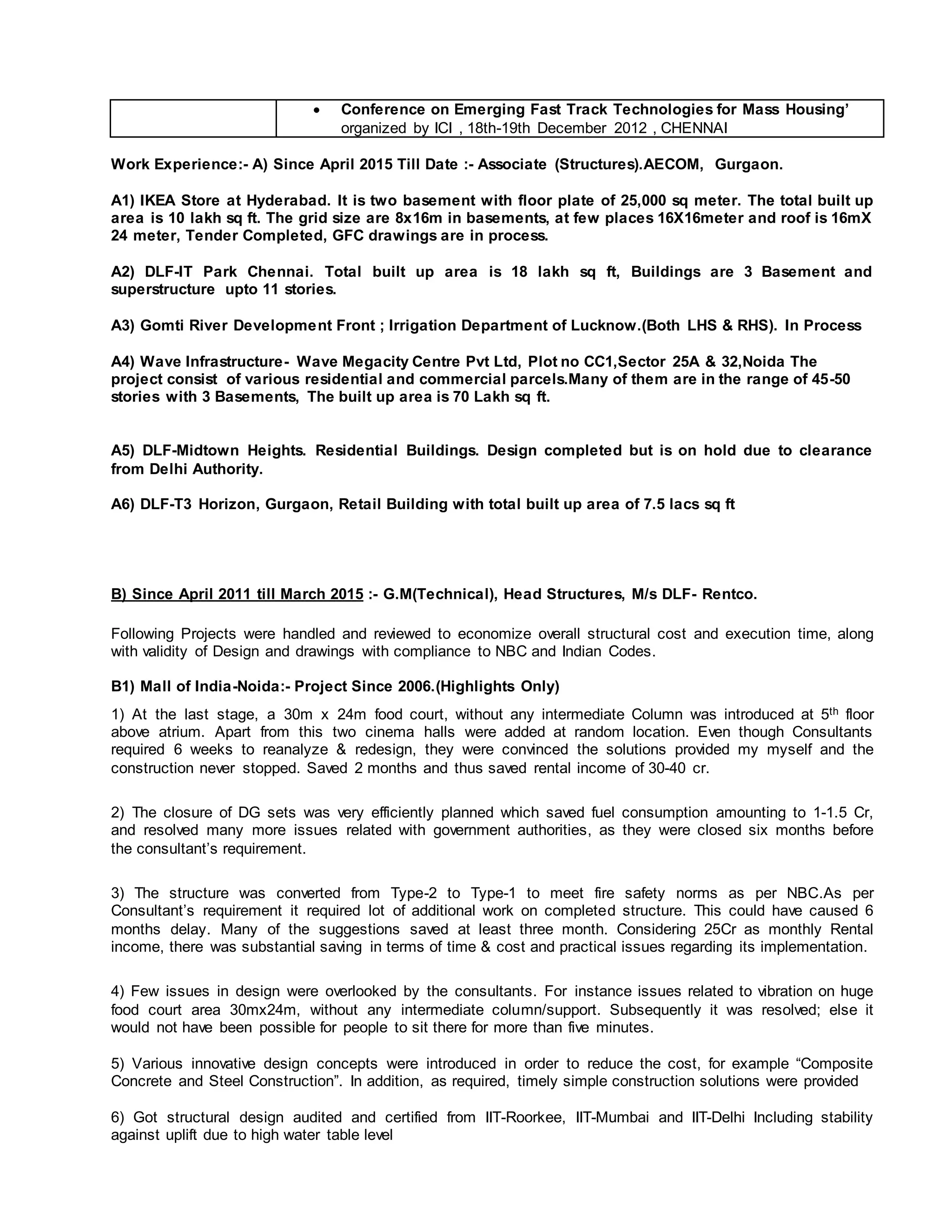 CV - Sanjeev Aggarwal | DOCX