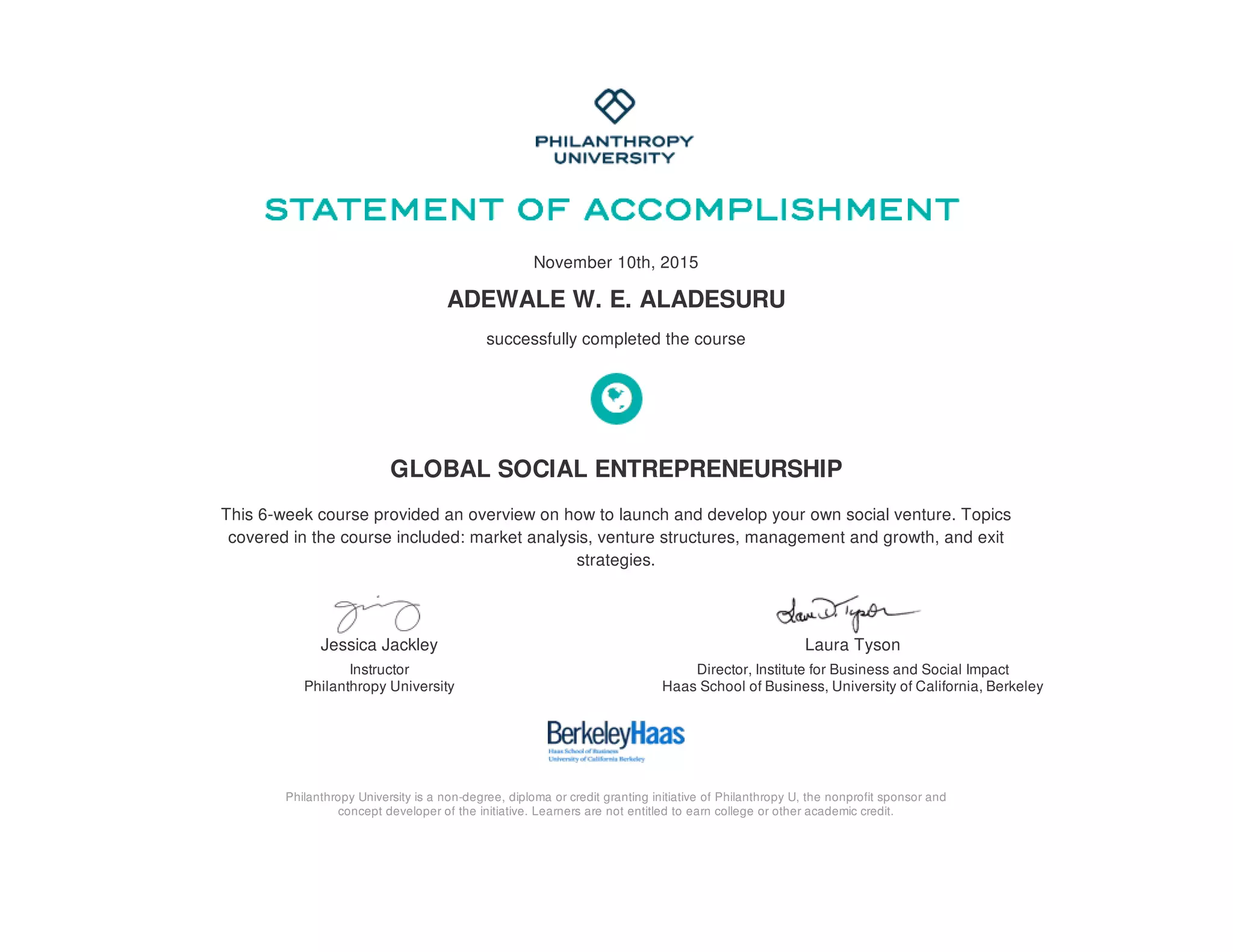Adewale_W._E._Aladesuru_Global_Social_Entrepreneurship | PPT