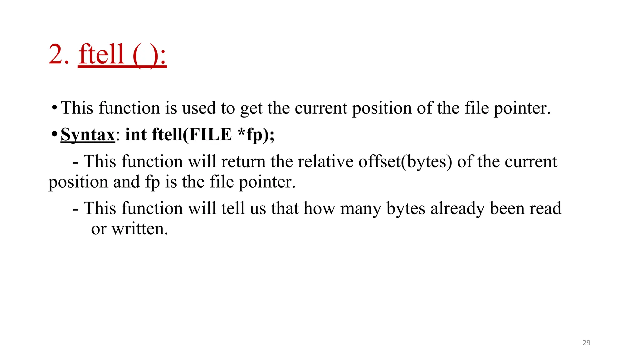 Unit 5 File Handling In C Programmingpdf 