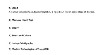 Anti tubercular therapy in Skeletal TB | PPT