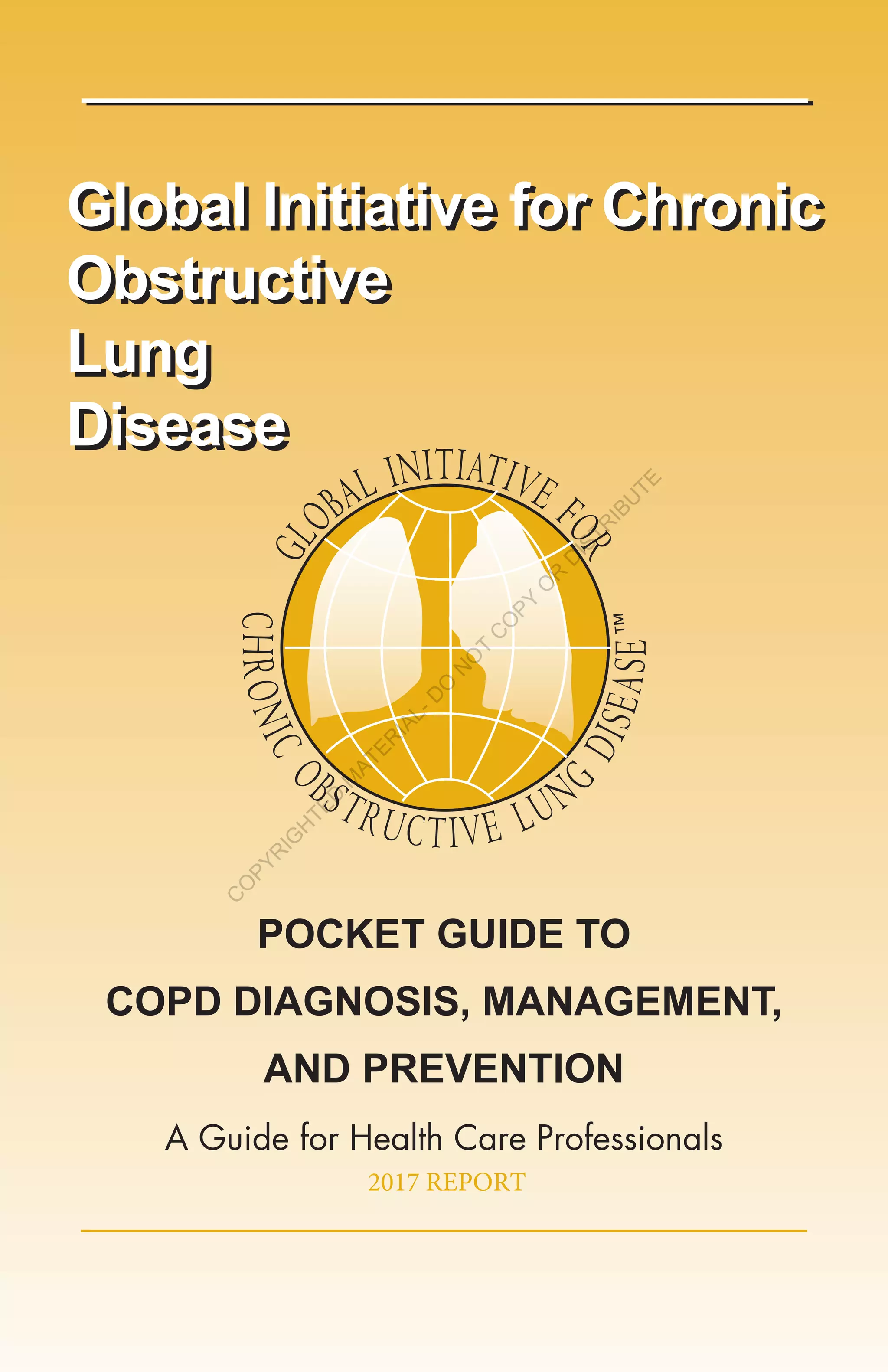 GOLD COPD GUIDELINES UPDATE 2018 | PDF