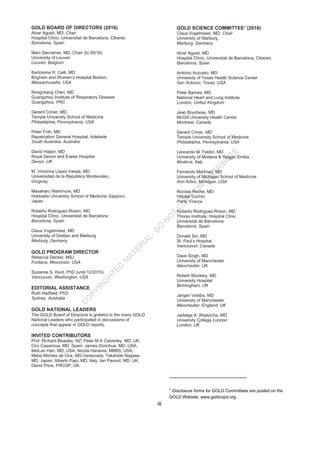 GOLD COPD GUIDELINES UPDATE 2018 | PDF