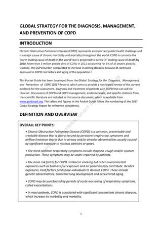 GOLD COPD GUIDELINES UPDATE 2018 | PDF