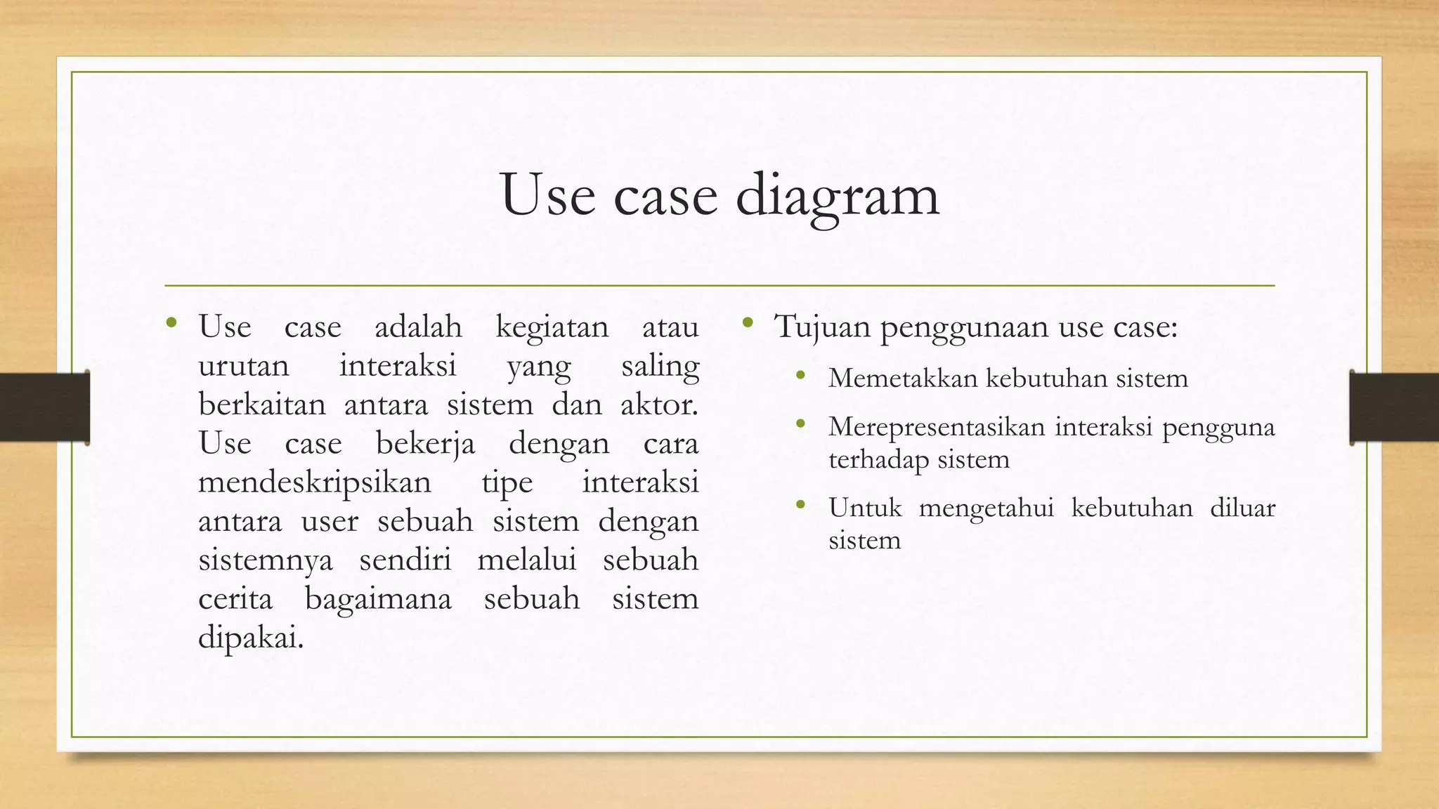 Uml Unified Modeling Language Rekayasa Perangkat Lunak Pptx