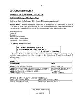Establishment Notes by Multi Disciplinary Zonal Training Institute ...