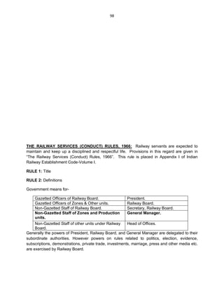 Establishment Notes by Multi Disciplinary Zonal Training Institute ...
