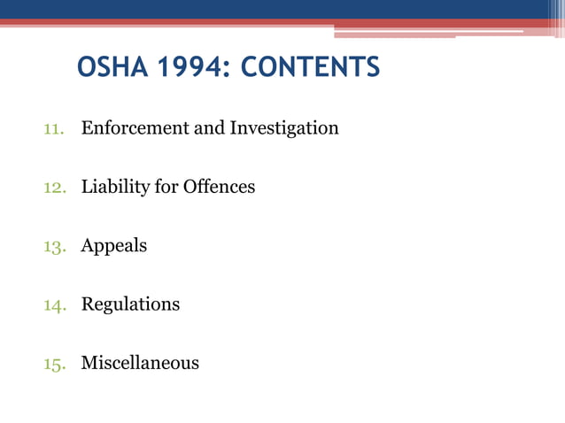 Occupational Safety And Health Act 1994.ppt