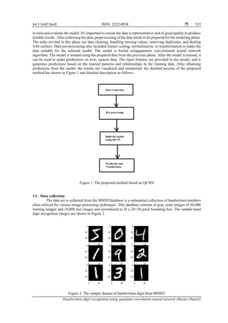 Handwritten digit recognition using quantum convolution neural network | PDF | Computing ...