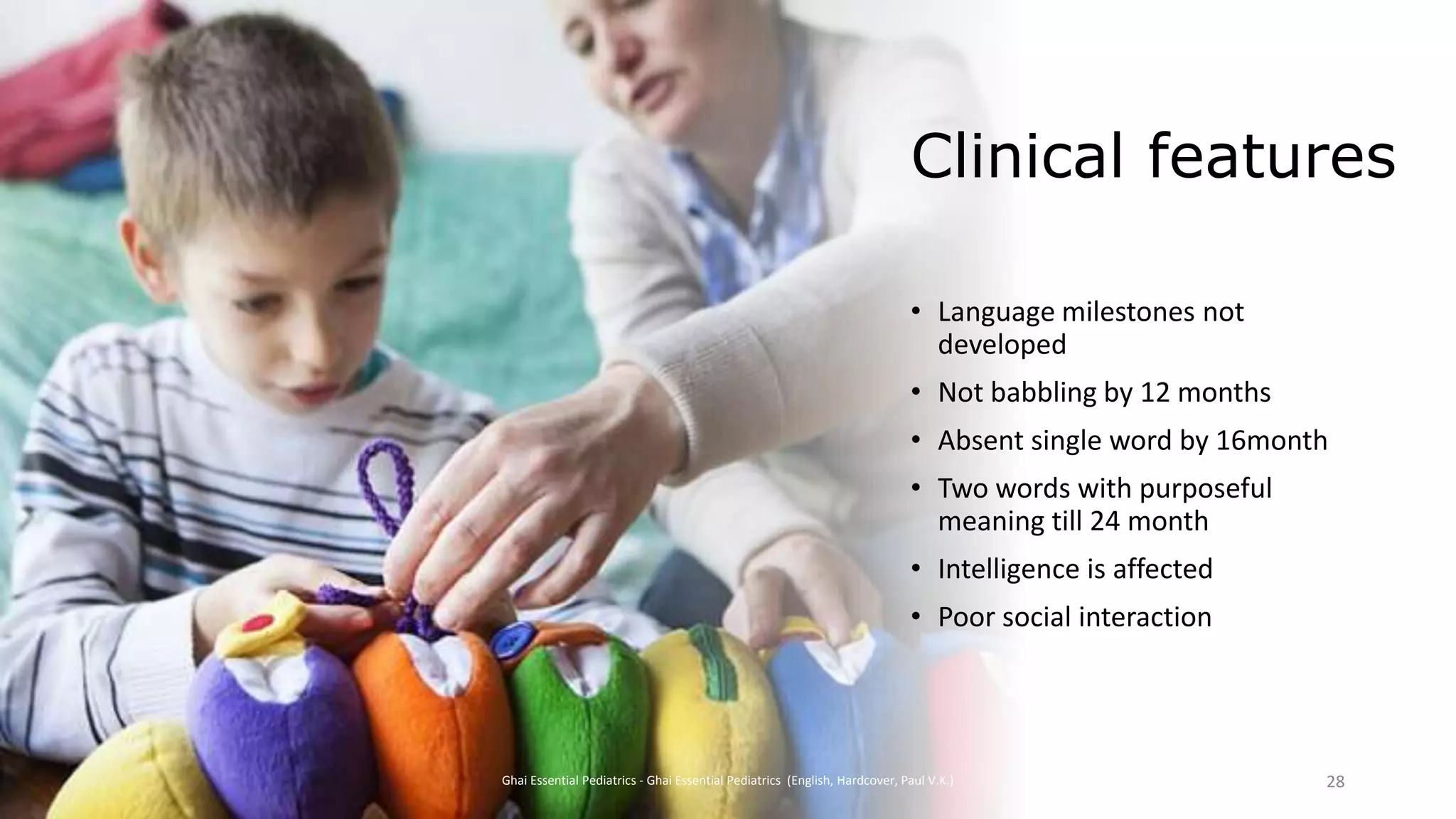 Developmental and Behavioural disorders | PPTX