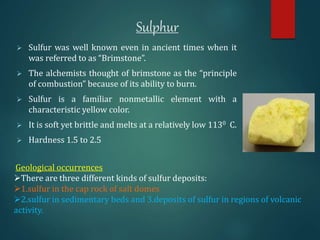 PRESENTATION ON GEOLOGY | PPTX