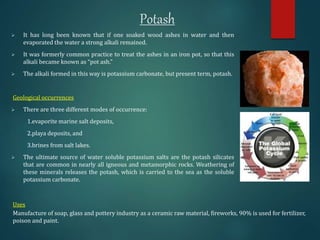 PRESENTATION ON GEOLOGY | PPTX | Commodities | Economy