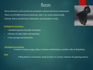 PRESENTATION ON GEOLOGY | PPTX | Commodities | Economy