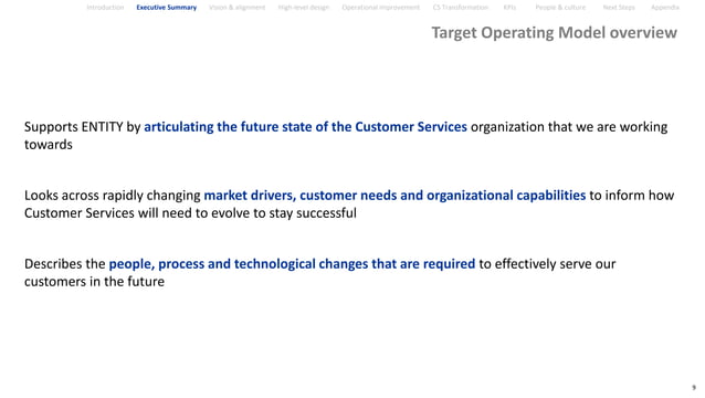 Target-Operating-Model-framework | PPTX