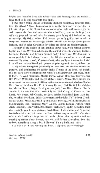 City Of Light The Story Of Fiber Optics Revised Expanded Jeff Hecht | PDF